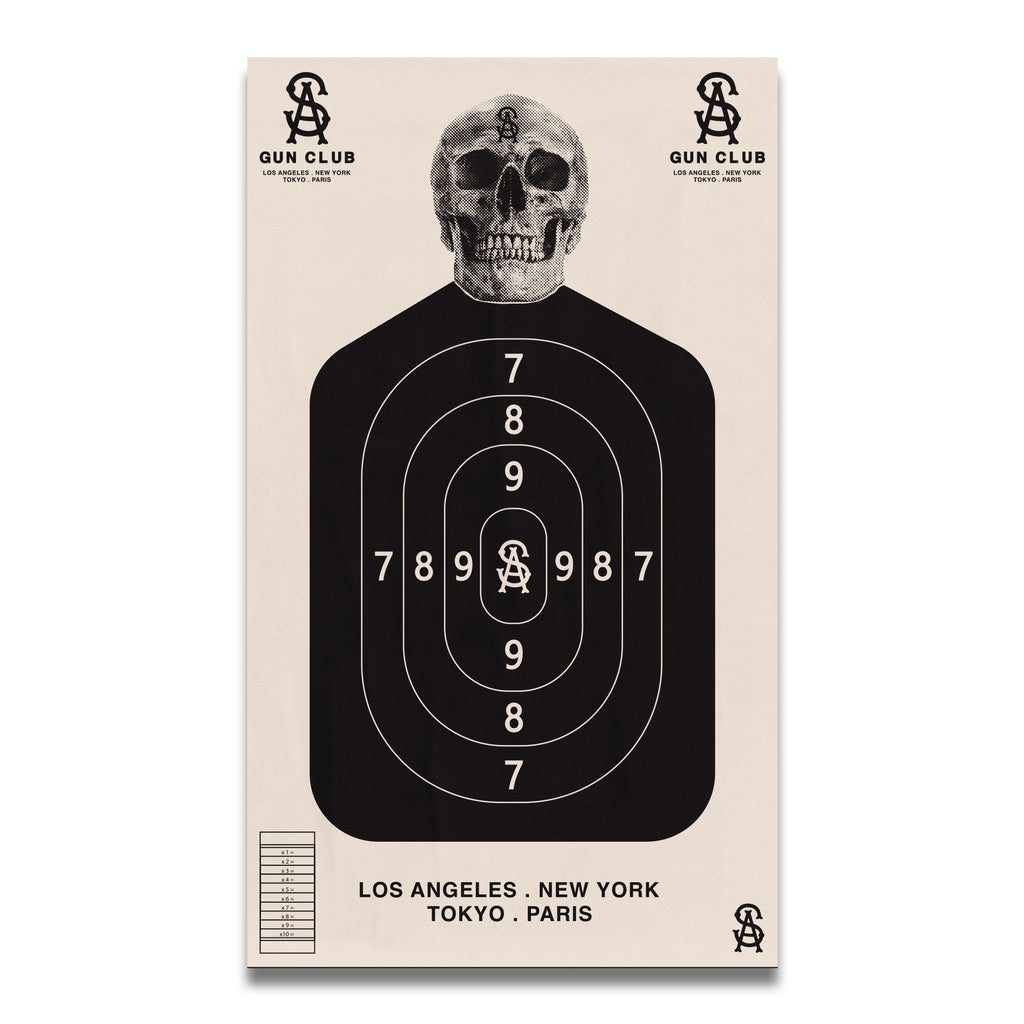 SOUL ASSASSINS - GUN CLUB - BODY TARGET POSTER (24" x 36") – Soul Assassins